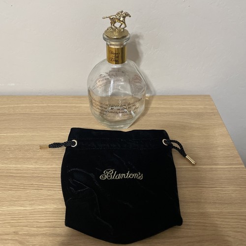 Blanton’s Gold Label Edition Whiskey Bottle With "L” Horse Cork Topper ...