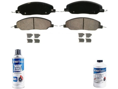 For 2005-2011 Ford Mustang Brake Pad Set Front Detroit Axle 37421NZKP ...