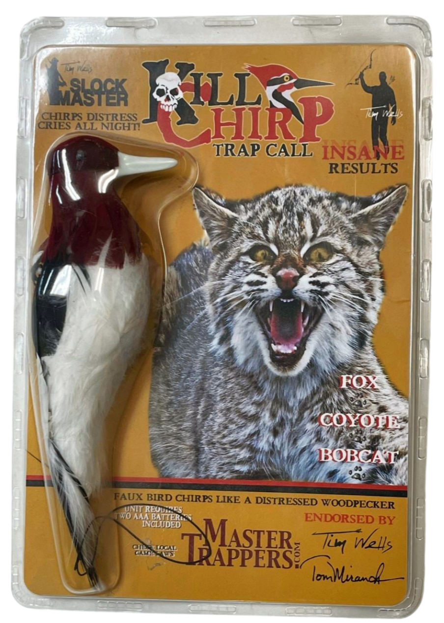 Kill Chirp Trap Call Miranda-Wells Master Trappers Trapping Supplies | eBay