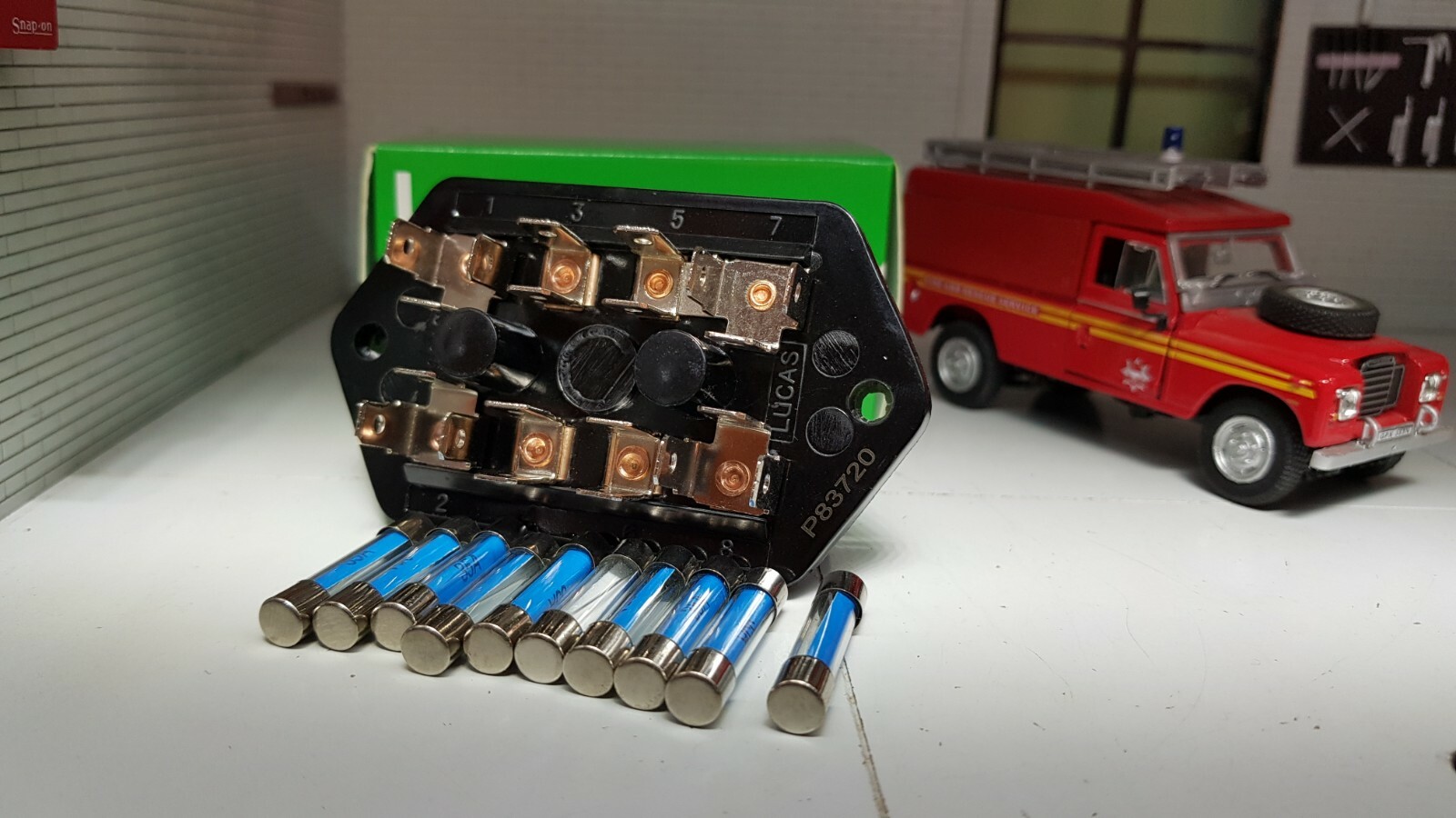 Ford Escort Works Mk1 Rally Car Fuse Box Genuine OEM Lucas Fuse Box ...