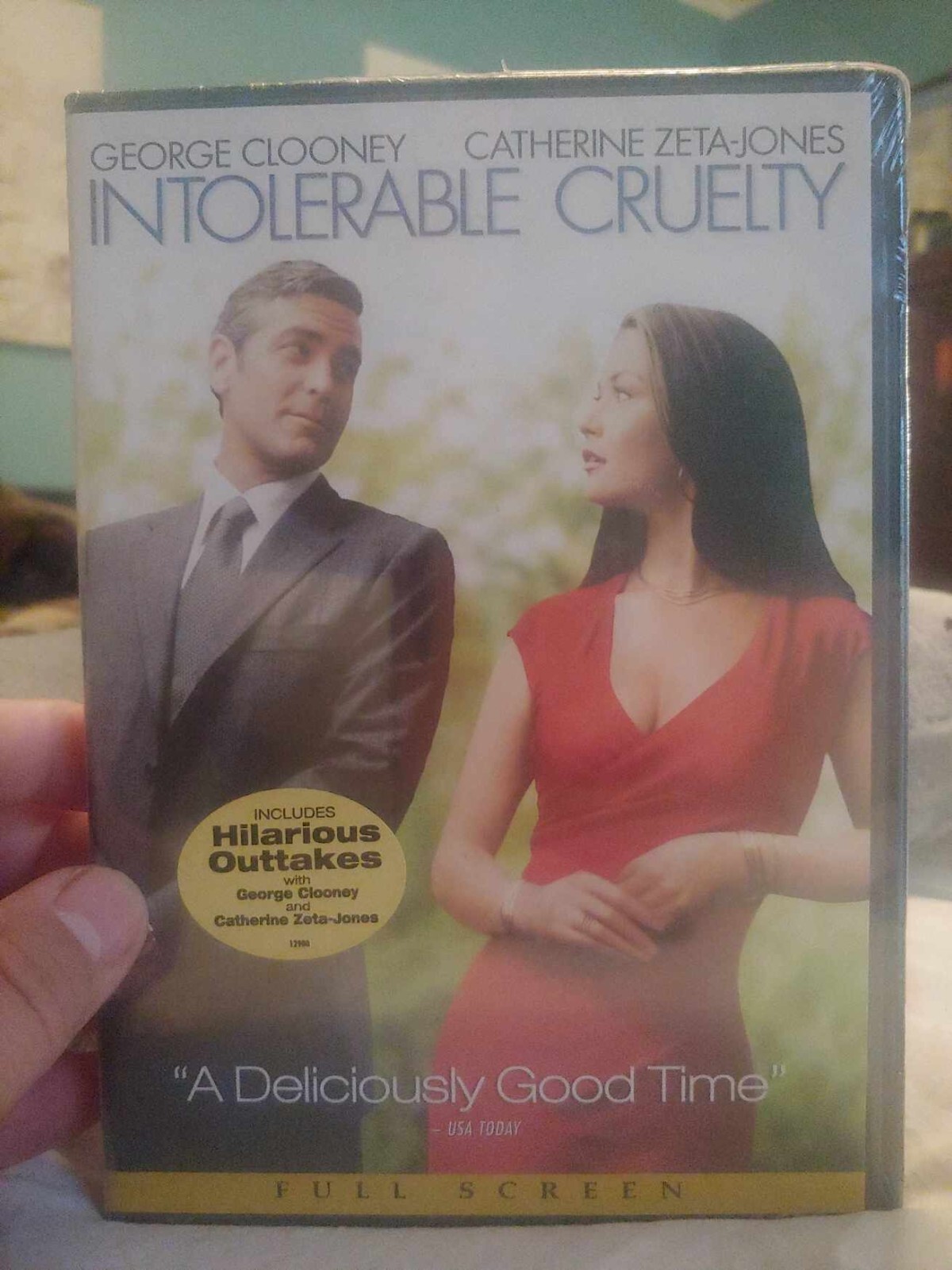 INTOLERABLE CRUELTY 2003 Full Screen Comedy Romance DVD Movie w/ GEORGE ...