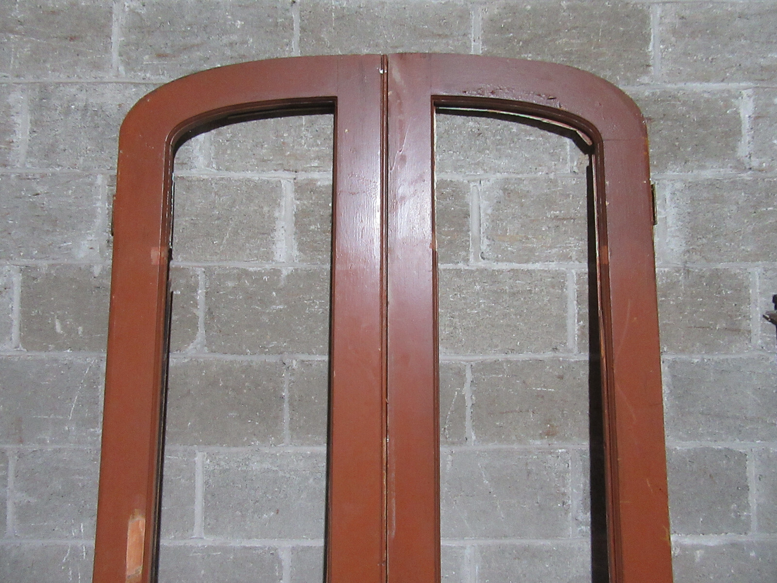 ~ ANTIQUE DOUBLE ENTRANCE FRENCH DOORS ~ 44 x 96.75 ~ ARCHITECTURAL ...