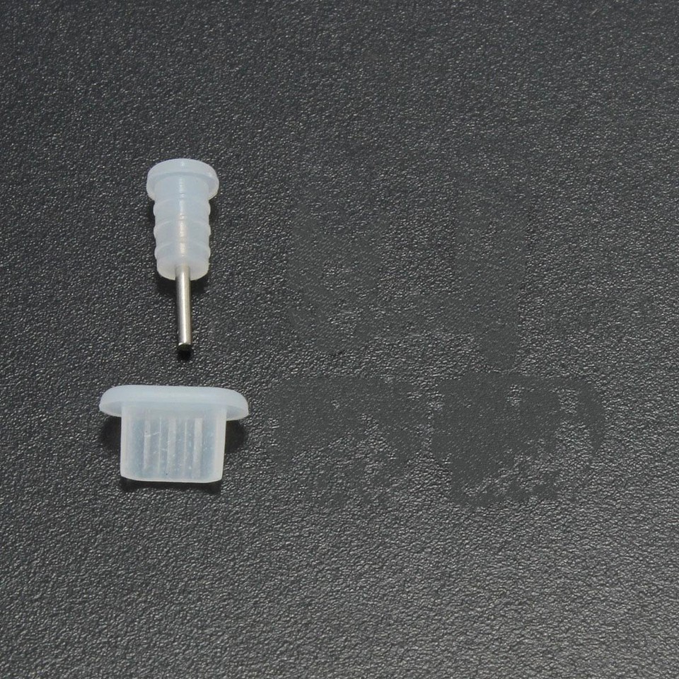 10Pcs Silicone Dust Proof Plug 3.5mm Earphone Jack USB Port For Iphone5 ...