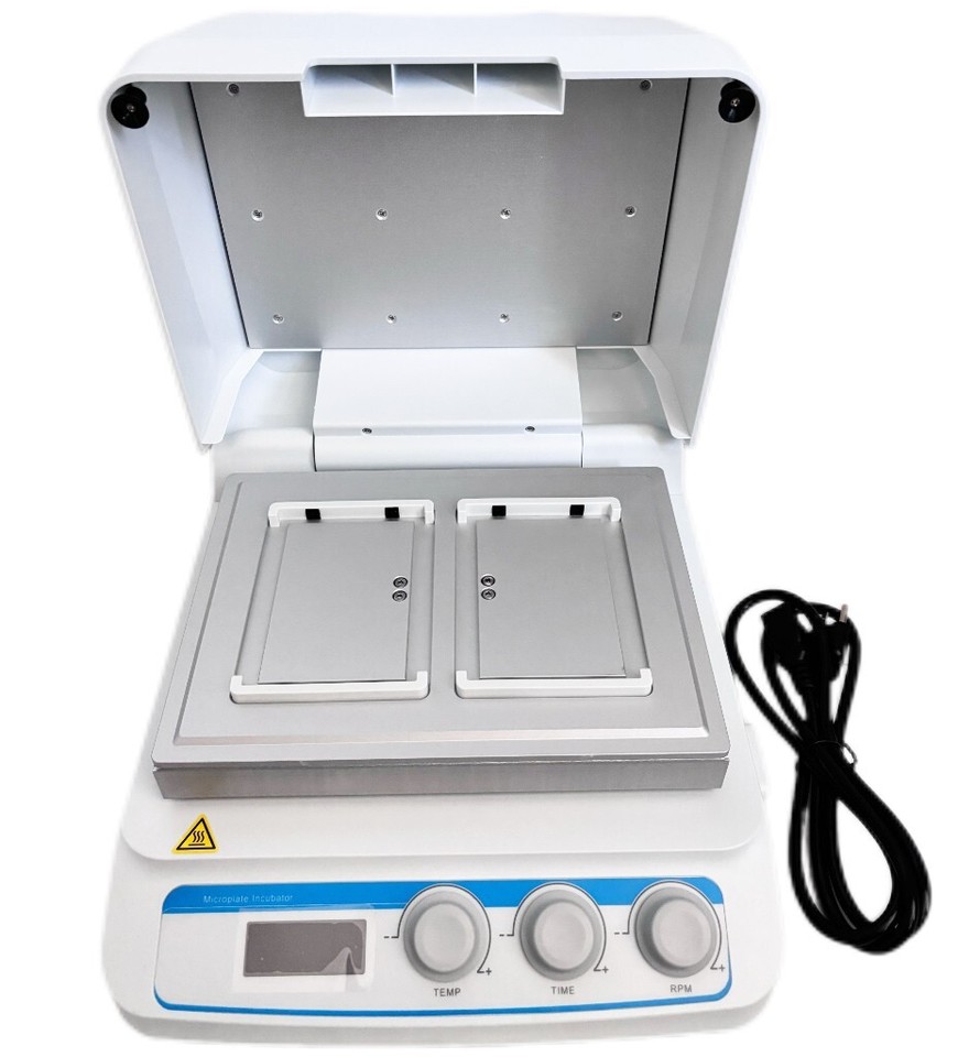 Benchtop Microplate Thermo Incubator with 2 Microtiter Plates or Deep ...