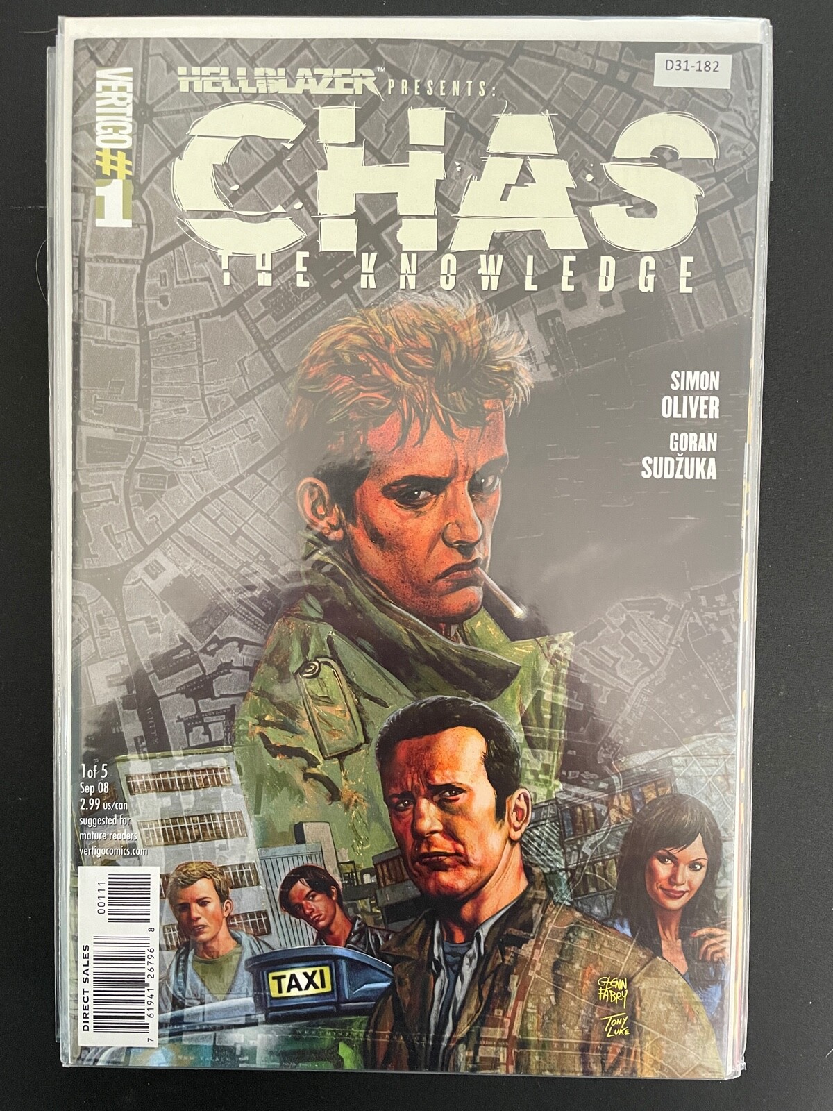 Chas The Knowledge 1 High Grade Vertigo Comic Book D31-182 | eBay