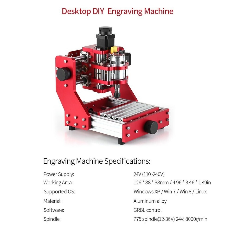 Mini CNC router 1310 CNC metal engraving and milling machine 2500mv | eBay