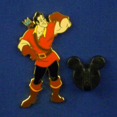Gaston Flexing Villain from Beauty and Beast Box Set LE 1500 Pin ...