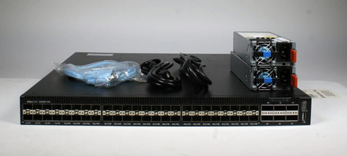 Dell S4048-ON 48x 10GbE SFP+ Switch Reverse Airflow Dual Power Rails ...