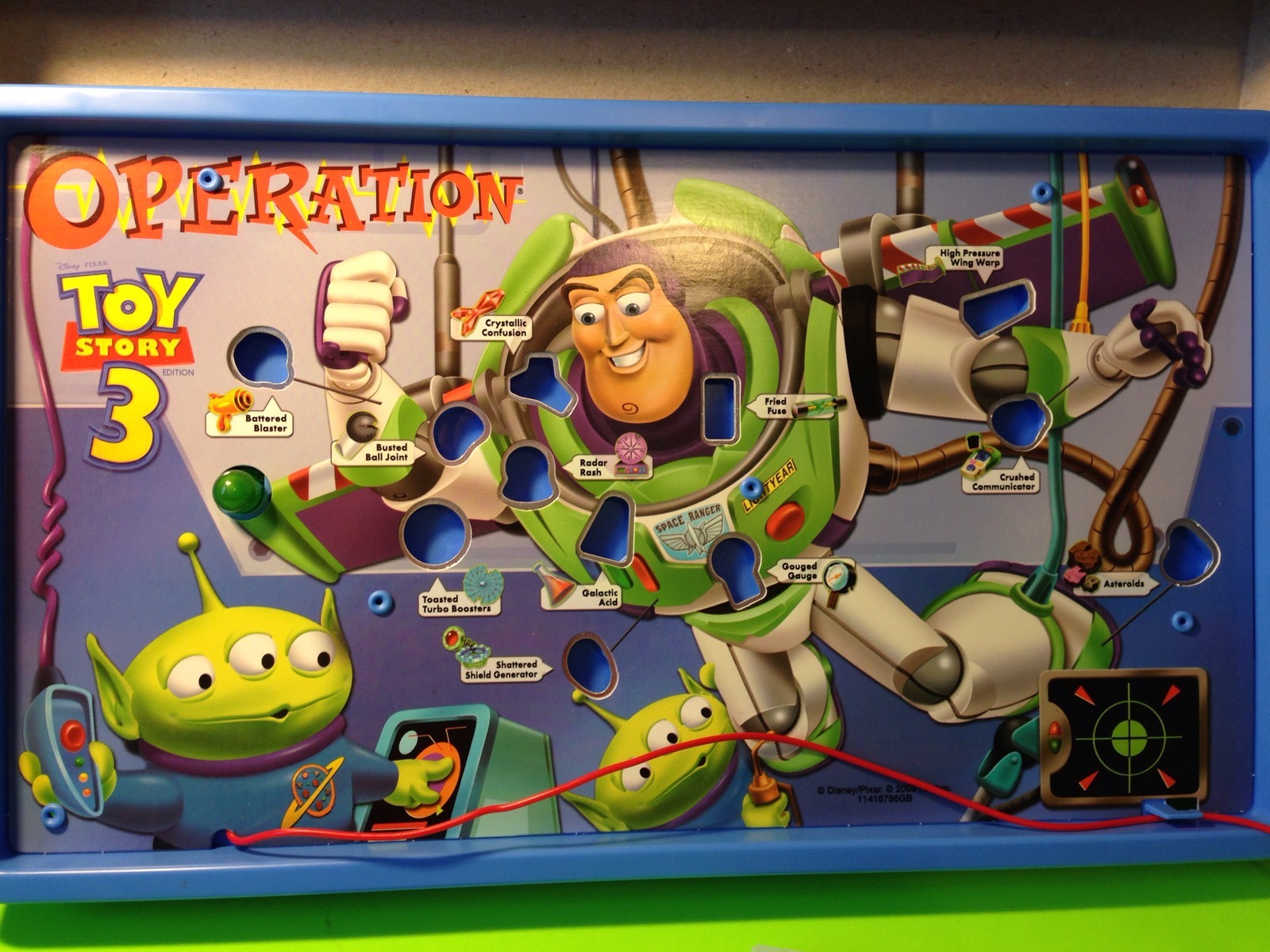 Disney Pixar Toy Story 3 Buzz Lightyear Operation Game Replacement ...