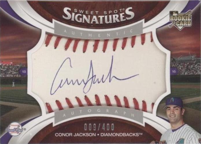 2006 Upper Deck Sweet Spot Update - Sweet Spot Signatures Conor Jackson ...