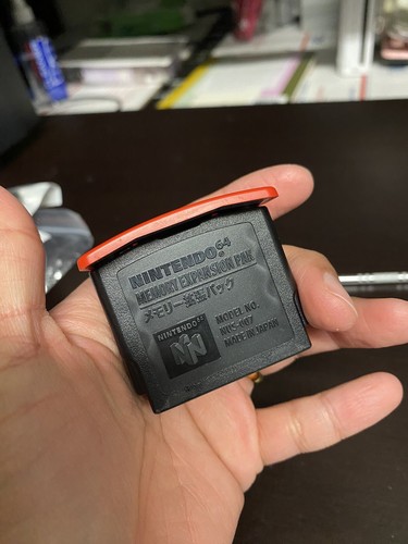 Genuine Authentic OEM Nintendo 64 N64 Red Expansion Pak Pack Booster ...