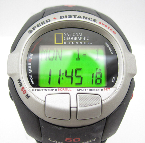 Timex Ironman 50 Lap National Geogrphic Channel Watch (H149) "New ...