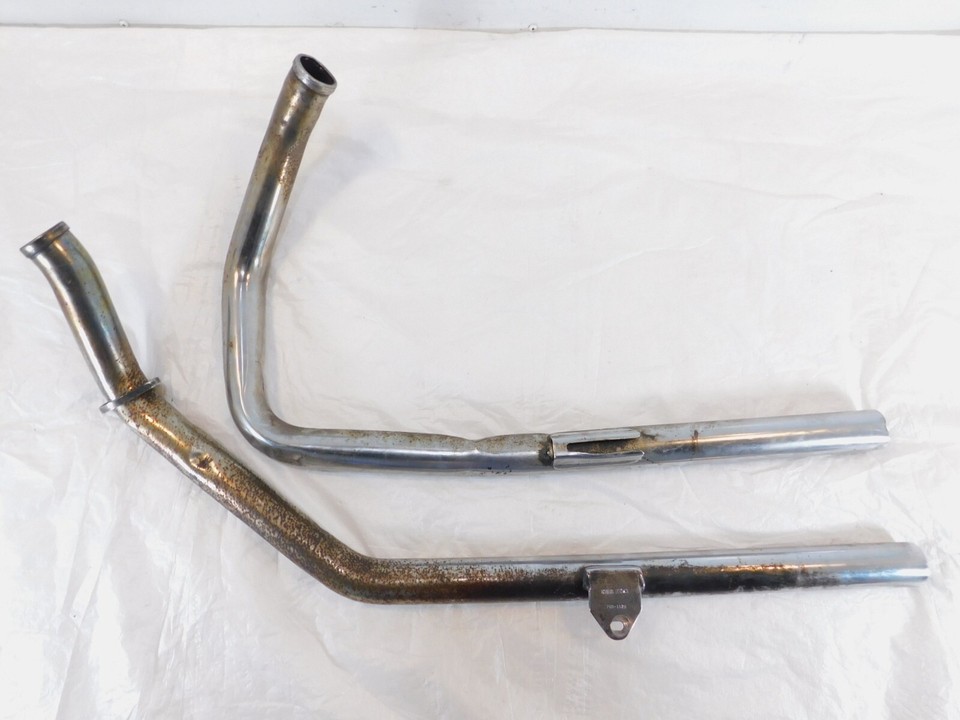 1986-2003 Harley Davidson Sportster 883 & 1200 Exhaust Header Drag Pipe ...