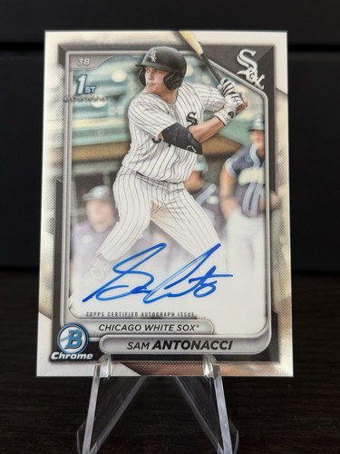 2024 Bowman Draft Chrome Sam Antonacci #CPA-SA 1st Bowman Auto | eBay