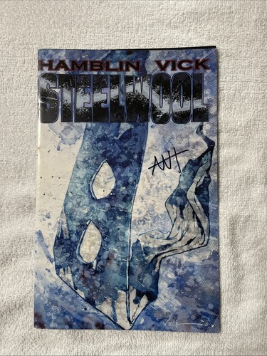 Steelwool Comic with Outline Signed By Johannes Vick Austin Allen ...