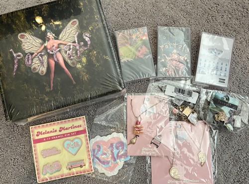 Melanie Martinez K-12 Merch Bundle! Rare- Pin Pack, Necklace, Cassette ...