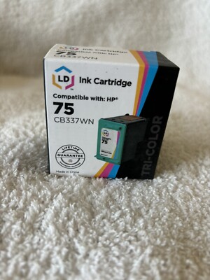 NEW LD Ink Cartridge Compatible With HP 75 CB337WN Tri-Color Ink ...