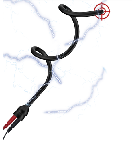 Conductive 36cm Electric Sounding Rods Urethra Plug E-Stim For Men ...