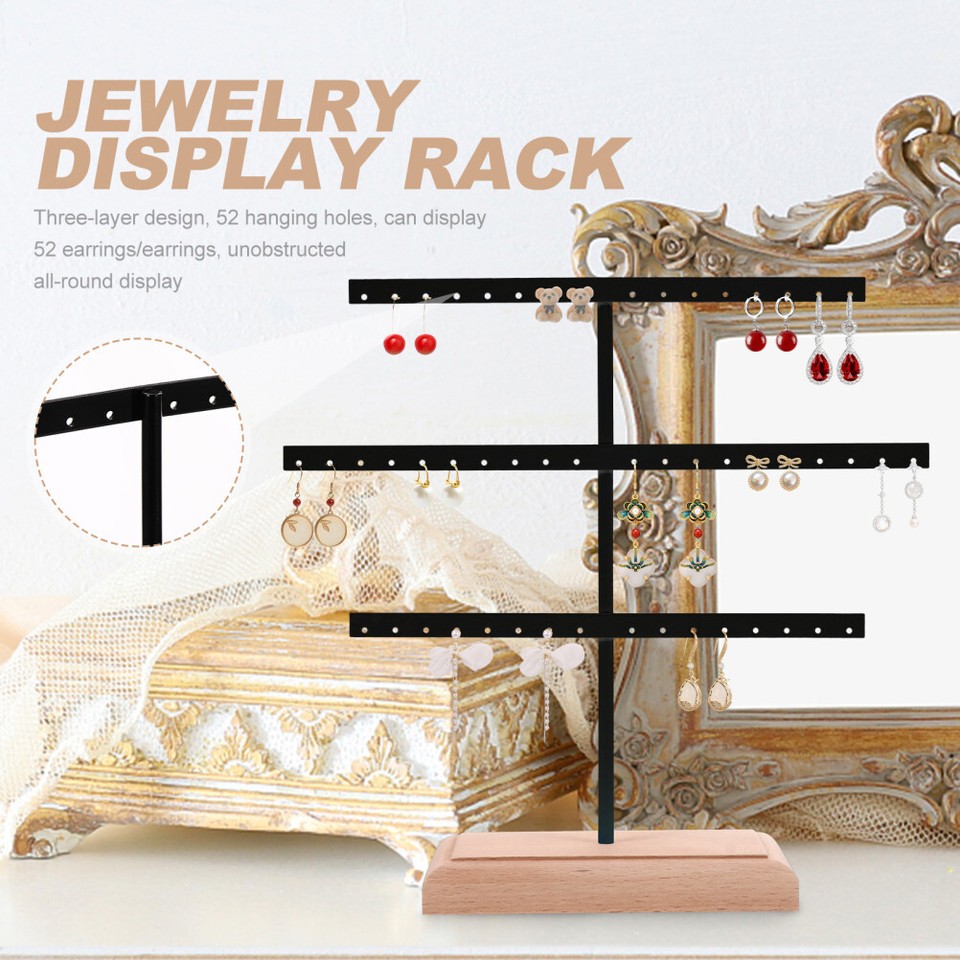 1 Pc Fashionable Storage Stand Stylish Necklace Storage Bracket Jewelry ...