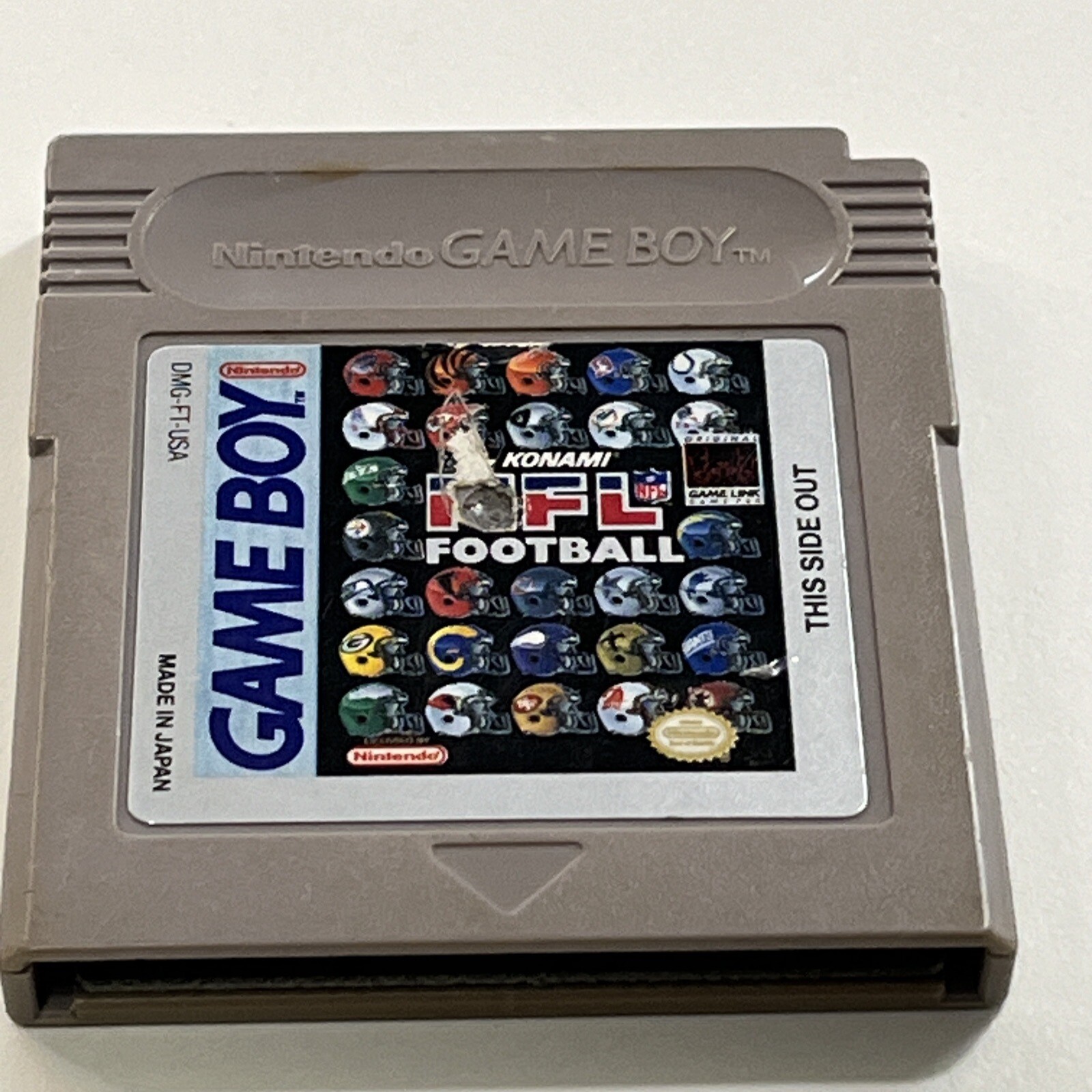 NFL Football (Nintendo Game Boy, 1990) - TESTED 83717140009 | eBay