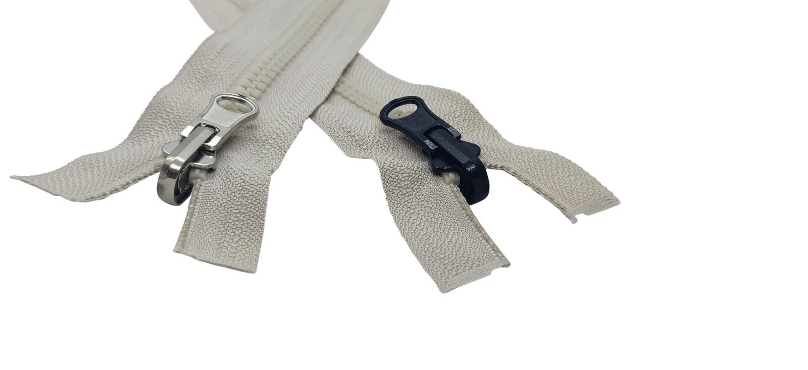 Reversible Chunky Zipper Size #5 Flip Over Puller Double Sided Jackets ...