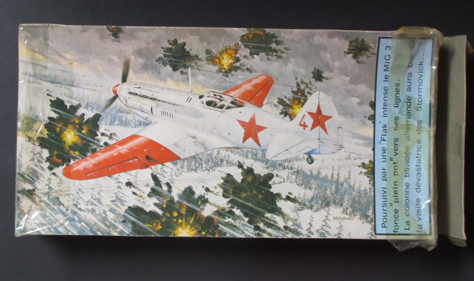 Modele 1 1/72nd Scale MiG-3 Model Airplane Kit in open worn box | eBay