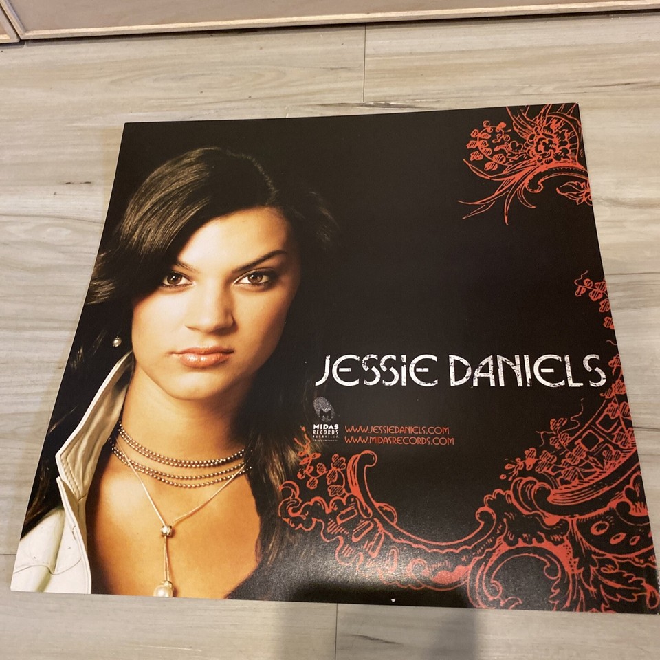 Jesse Daniels , 12x12, Album Flat Poster Christian Rock Pop Midas ...