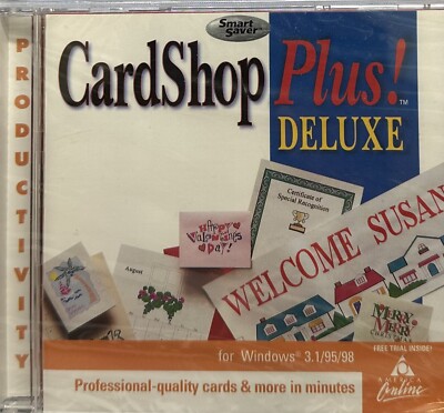 CardShop Plus! Deluxe CD-ROM | eBay