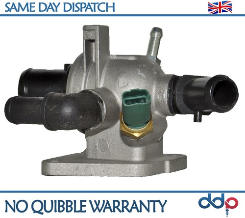 Thermostat With Housing + Sensor For Alfa Romeo Mito 955 1.3 Multijet ...