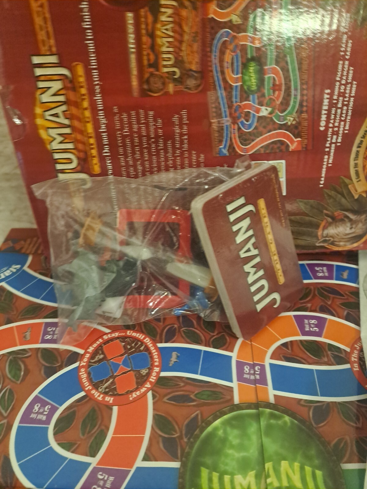 2017 Jumanji Board Game by Cardinal - Complete in box 2 Player | eBay