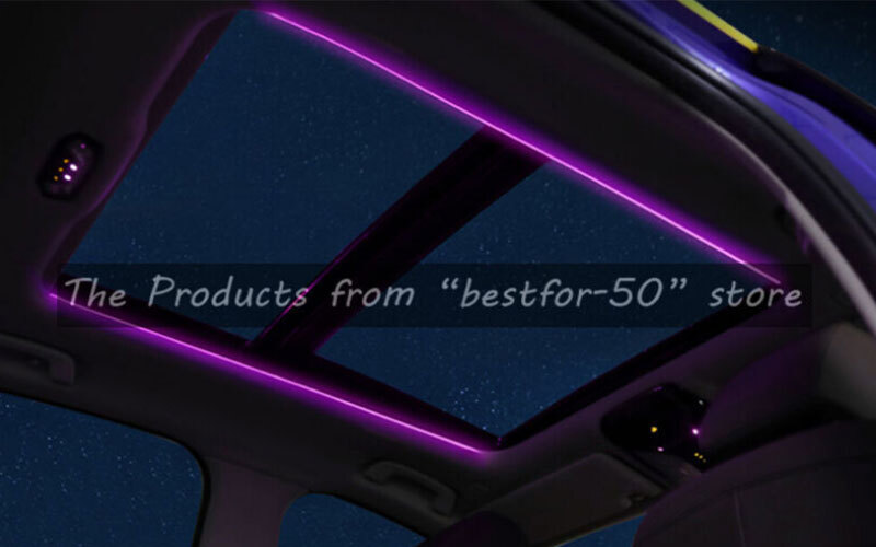 For BMW G05 X5 G06 X6 G07 X711 Colors LED Sunroof Ceiling Ambient ...