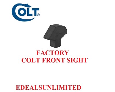 COLT FRONT SIGHT STAKE IN FACTORY GOLD CUP COMMANDER SERIES 70 OR ANY ...