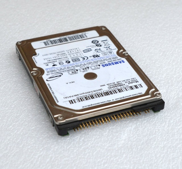 Samsung M80 80GB,Internal,5400 RPM,6.35 cm (2.5") (HM080HC) Desktop HDD ...