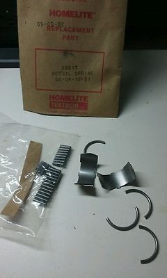 Homelite Jacobsen Recoil Spring Kit 69217 &Needle Bearings Genuine NOS ...