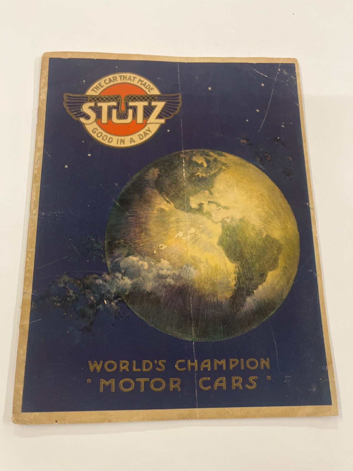 1916 Stutz Bearcat Motor Car Sales Automobile Brochure Book | eBay