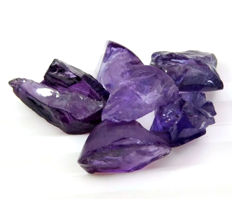 250 CT Natural Alexandrite Lot Bi-Color Untreated Rough Uncut Certified ...