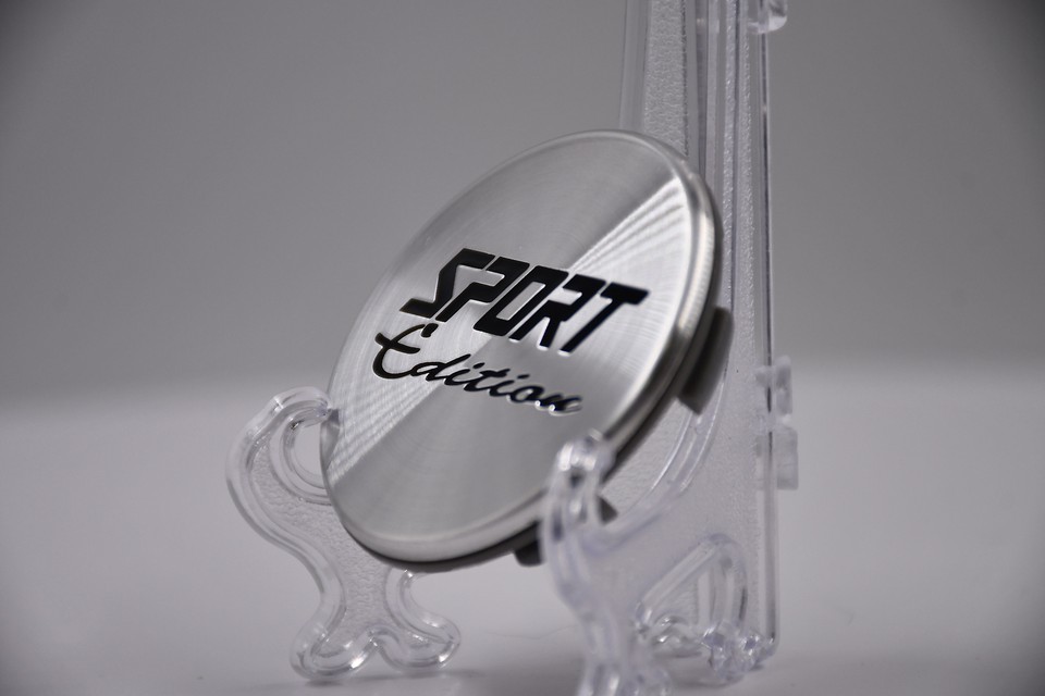 Sport Edition F7 Silver Wheel Center Hub Cap 2" 52mm Machined SECAP ...