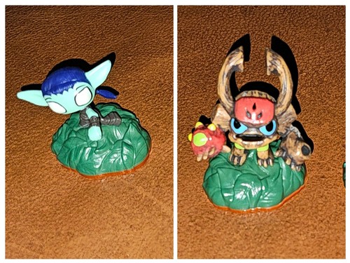 Skylanders Trap Team Minis Whisper Elf and Barkley 2 Figure Set Rare | eBay