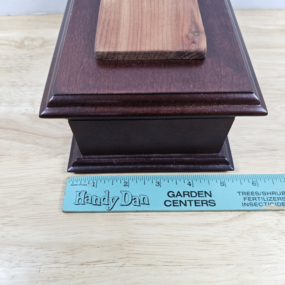 PCS Stamps & Coins Wooden Display Box With Key 8" x 5" Customized | eBay