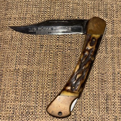 1976 PUMA STAG 910 - PUMA PRINCE KNIFE - MADE IN GERMANY | eBay