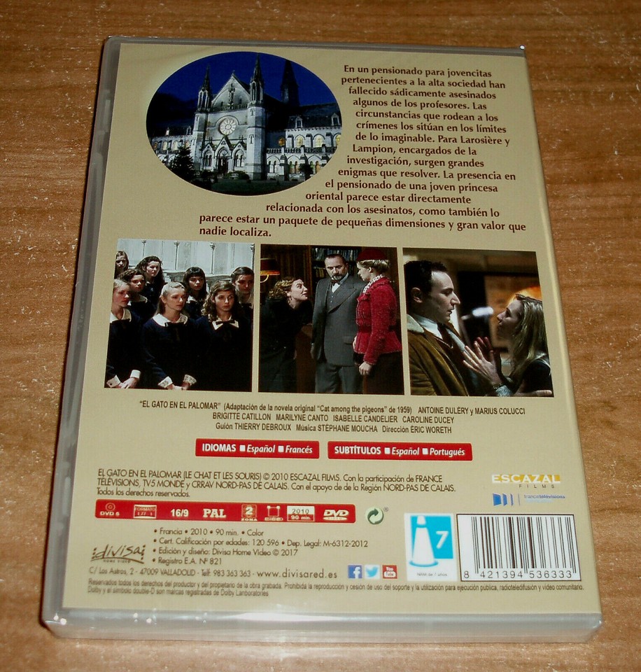 Agatha Christie The Cat In The Loft (Le Chat Dans Le Pigeonier) DVD New ...