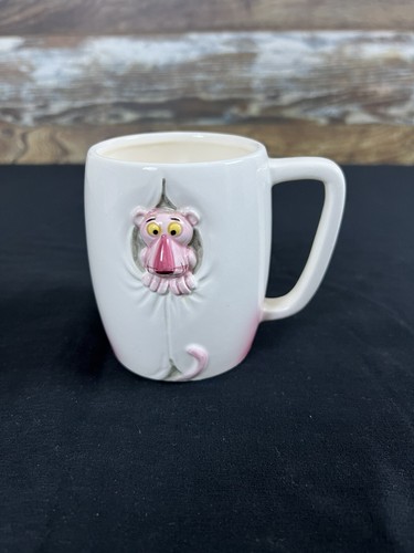 VTG Pink Panther Collection Mug Cup 1981 Royal Orleans 3D Design United ...