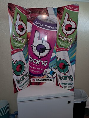 Bang Energy Drink Advertisement Sign | eBay
