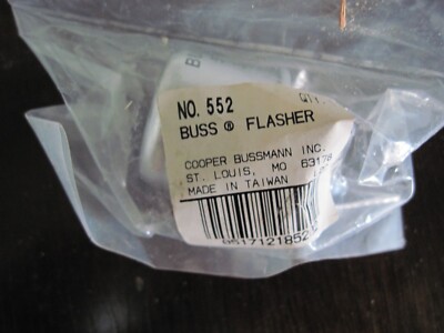 BUSS 552 12V FLASHER | eBay