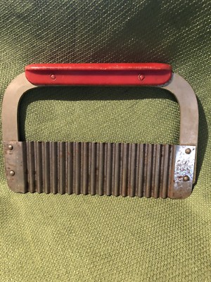 1940s Antique Vtg Red Plastic Handle Cheese Slicer Primitive Farmhouse ...