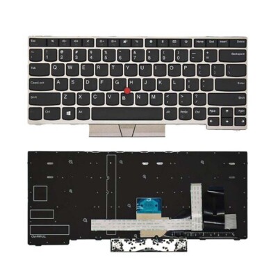 US Keyboard for Lenovo ThinkPad T480S T490 T495 with Point No Backlit ...