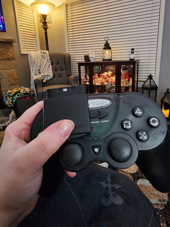 Ps2 Joy tech Wireless Controller 2.4ghz neo x controller Excellent ...