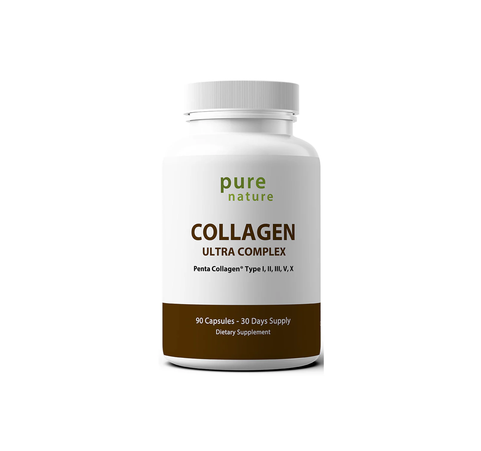 PureNature Collagen Ultra Complex Types I, II, III, V & X - 90 Capsules ...