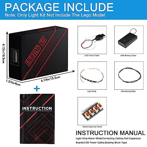 Upgraded Led Light Kit for Lego Star Wars Ahsoka Tano's Duel on Peridea ...