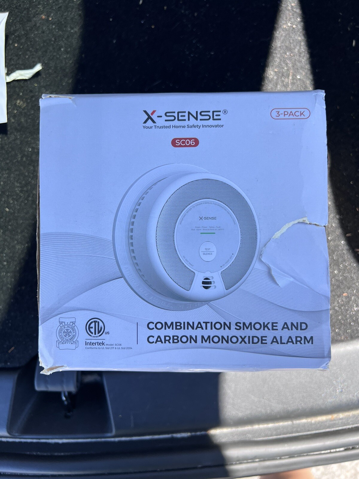 X-Sense (SC06) 2-in-1 Smoke Alarm Dual Sensor Detector, Pack of 3 | eBay